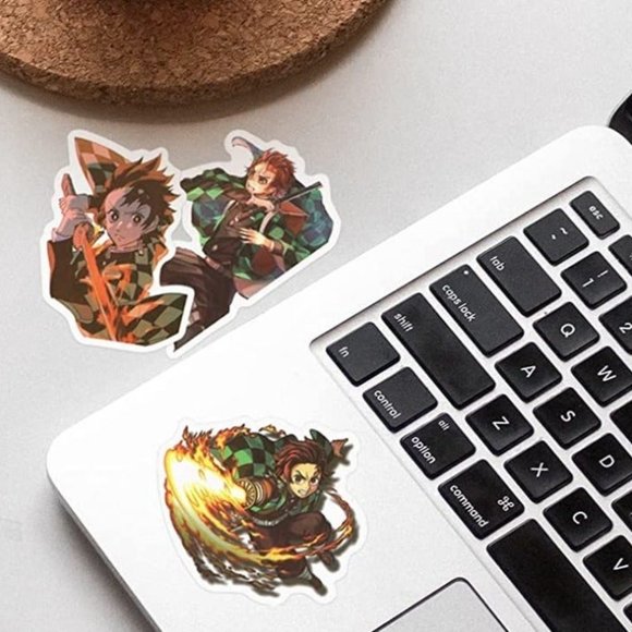 Other | 30 Stickers Demon Slayer Anime Manga Waterproof Tanjiro Nezuko ...